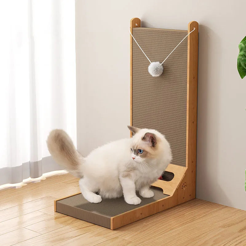 Cat Scrapers Scratcher Tower Toy | Wooden Scratching Post For Cats ...
